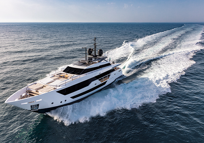 Custom Line Luxury Mega Yachts, Beyond the Line